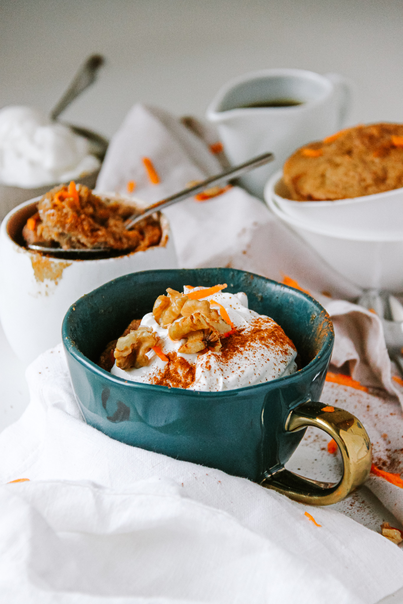 The Easiest and Healthy 5 Minute Carrot Cake in a Mug – feel food club